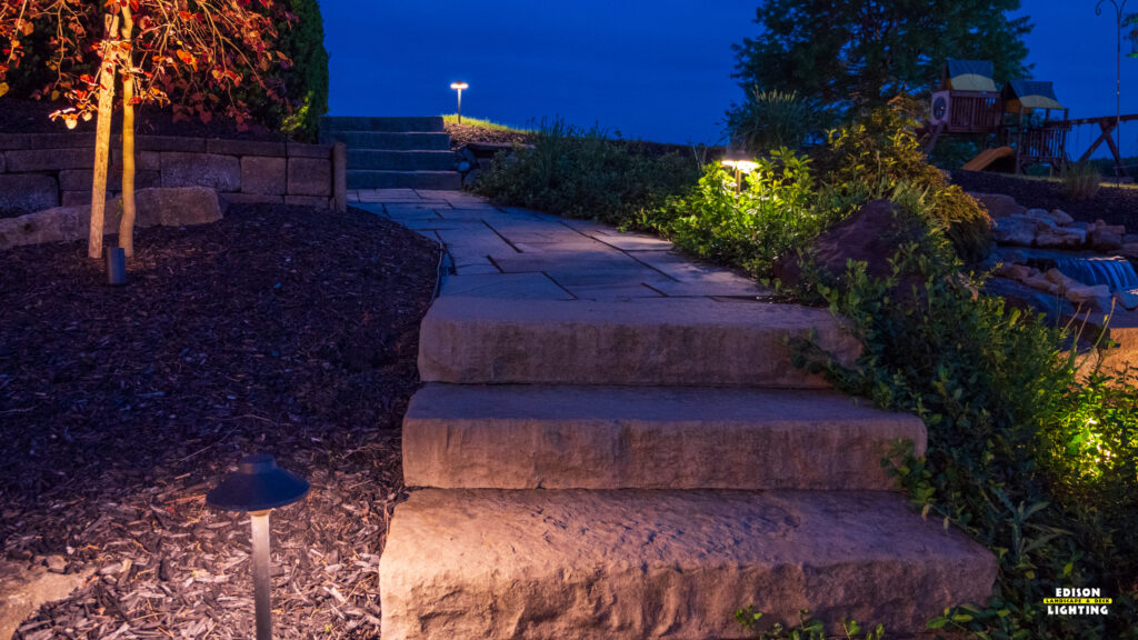 Landscape lighting installation near me - Edison Landscape & Deck Lighting
